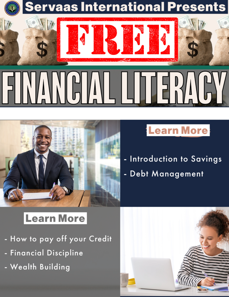 Servaas International – Transforming Lives